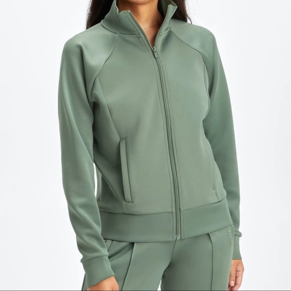 Fabletics | Jackets & Coats | Jacket Plush Interlock Full Zip Jacket ...